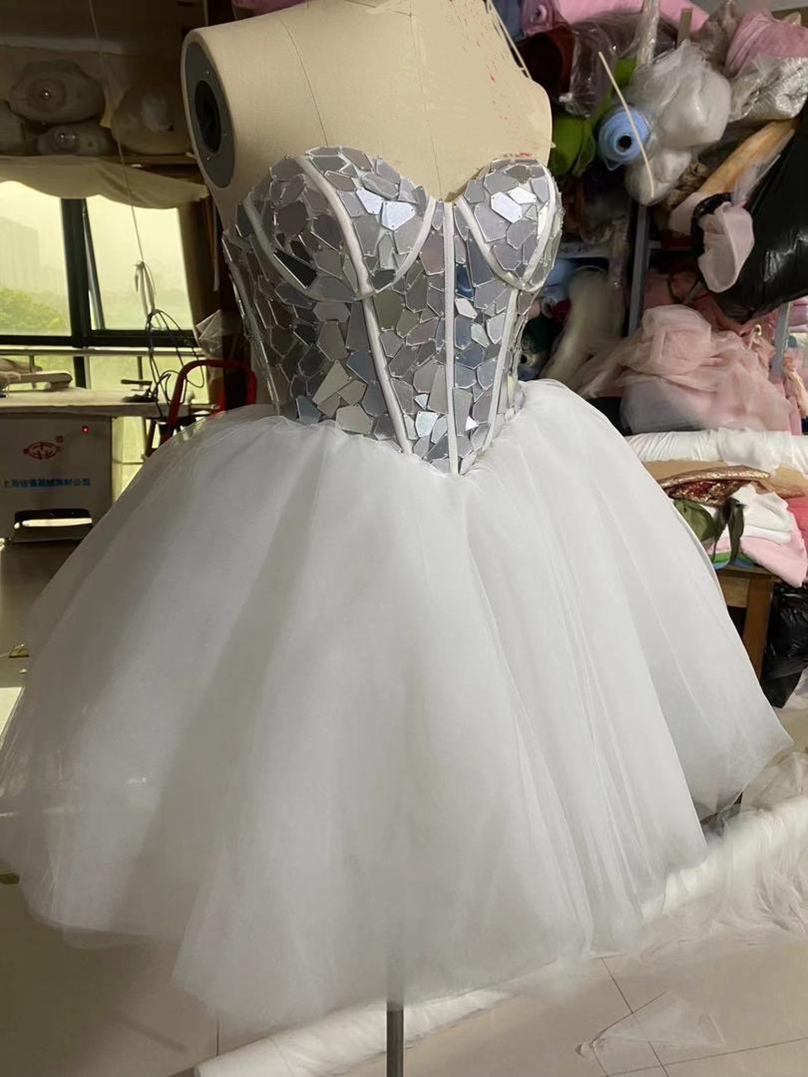 Mirror Ball Taylor Inspired Dress | Disco Ball Dress | Eras Tour Dress ...