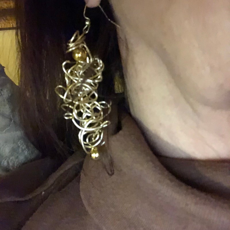 Abstract Earrings - Etsy