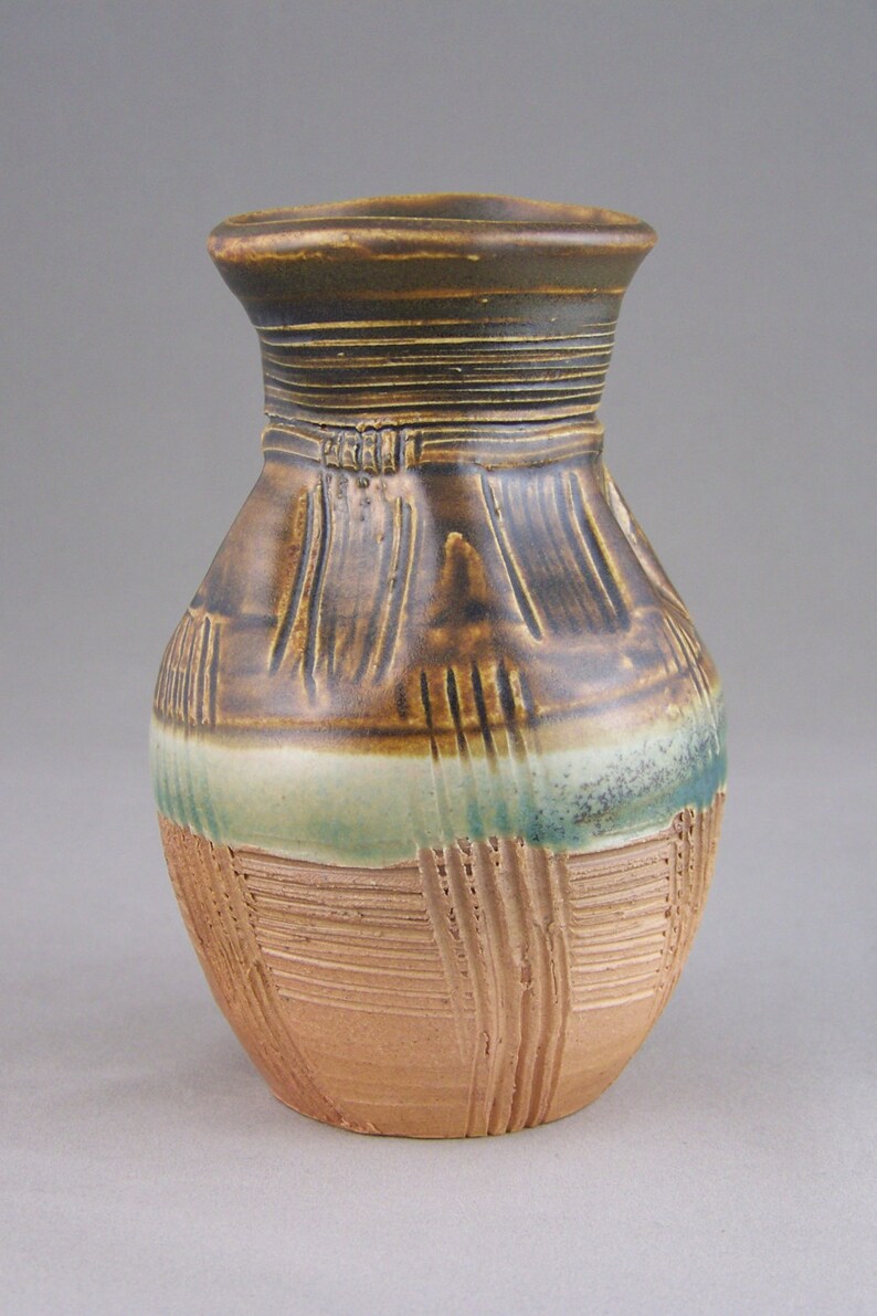 Wood Fired Vase - Etsy