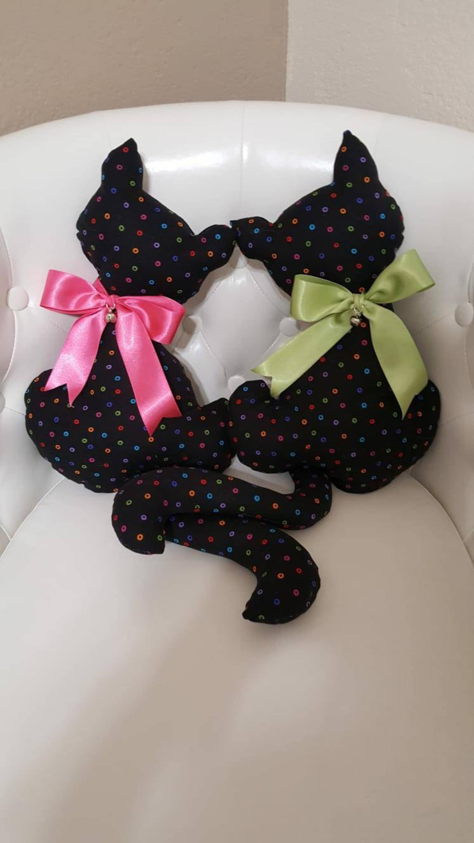 Beautiful handmade cat shaped pillow to decorate your home. A | Etsy