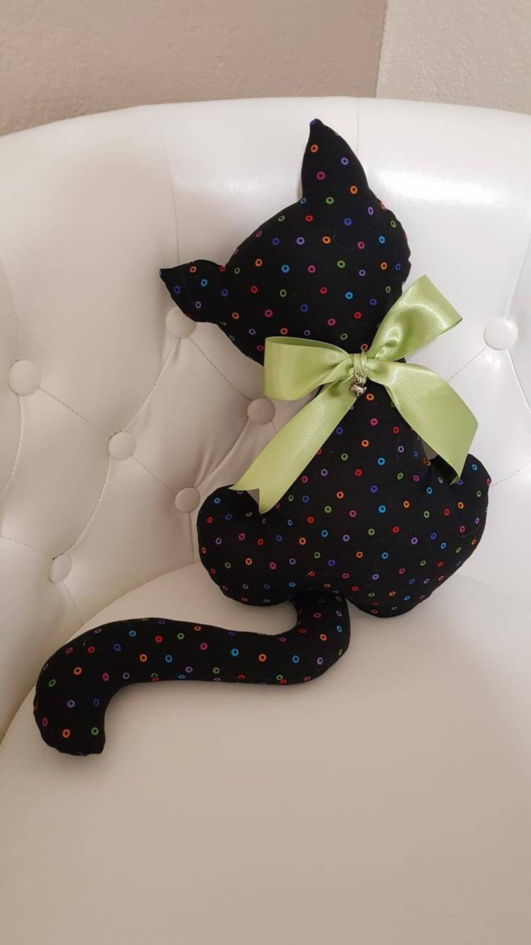 Beautiful Handmade Cat Shaped Pillow to Decorate Your Home. A Great ...