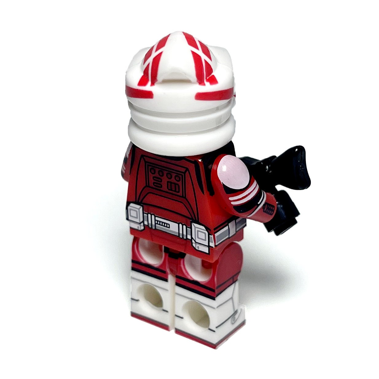 Coruscant ARF Trooper Custom Minifigure Red Clone Trooper Advanced ...