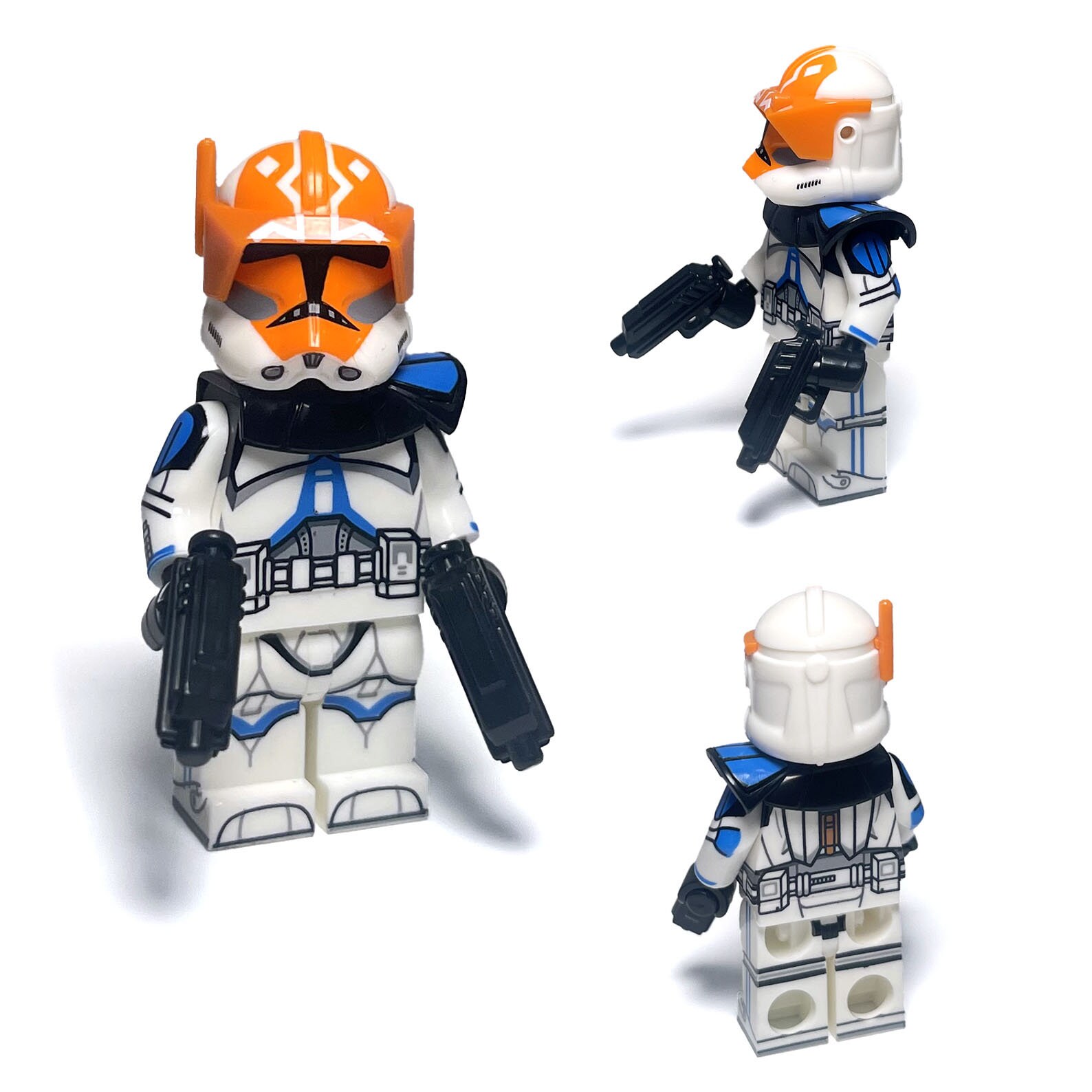 322nd Company Custom Minifigures Ashoka Tano Captain Rex Clones Siege ...