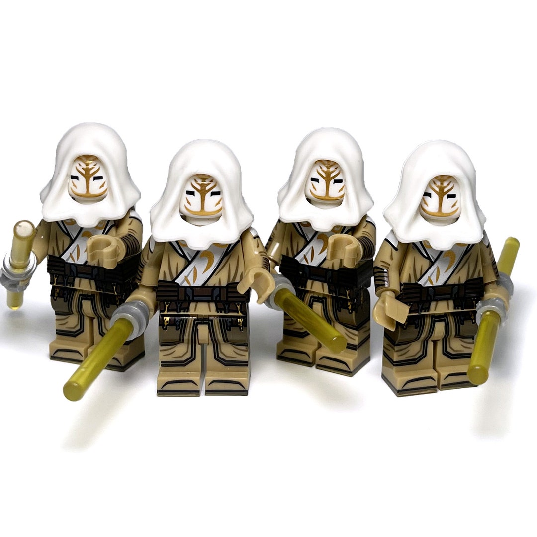 Jedi Temple Guard Minifigures Coruscant Temple Anonymous Protectors ...