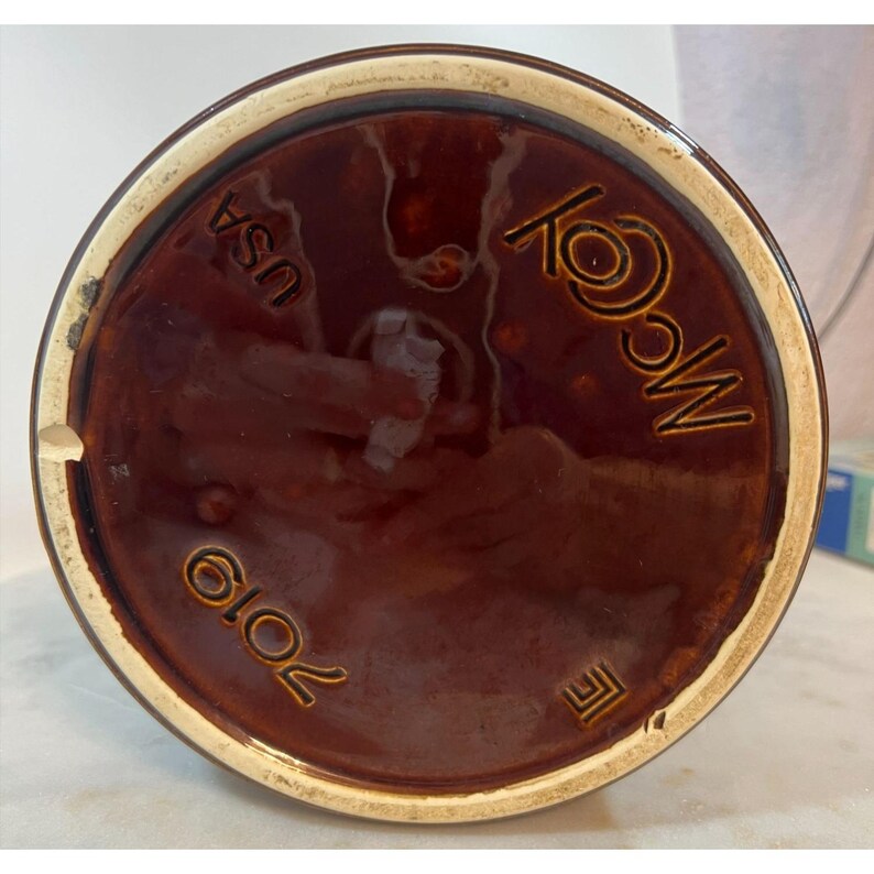 Bicentennial Mccoy 1976 USA Liberty Bell Brown Ceramic Cookie Jar ...