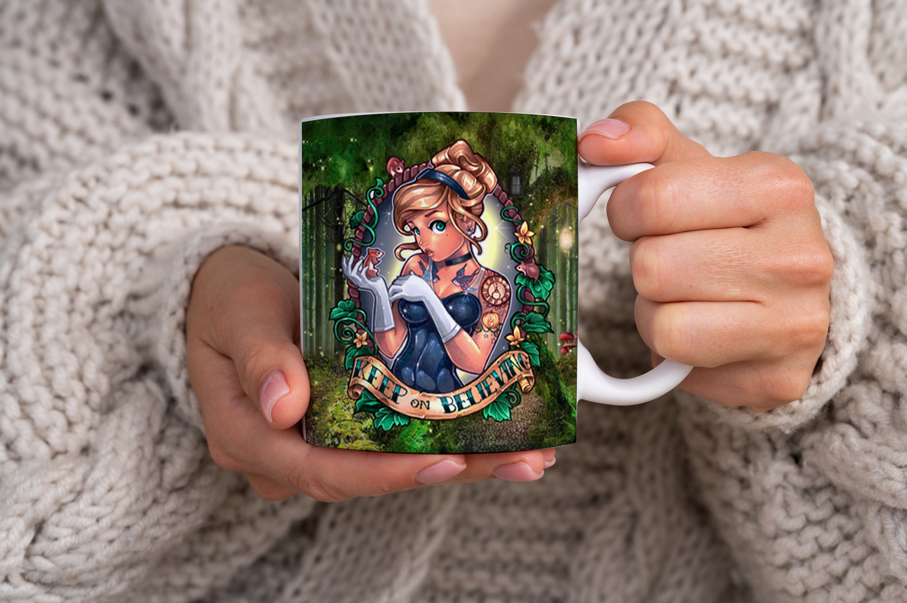 Princess Tumbler Wrap, Bad Girl Princess Clip Art, Princes Tattoo Png ...
