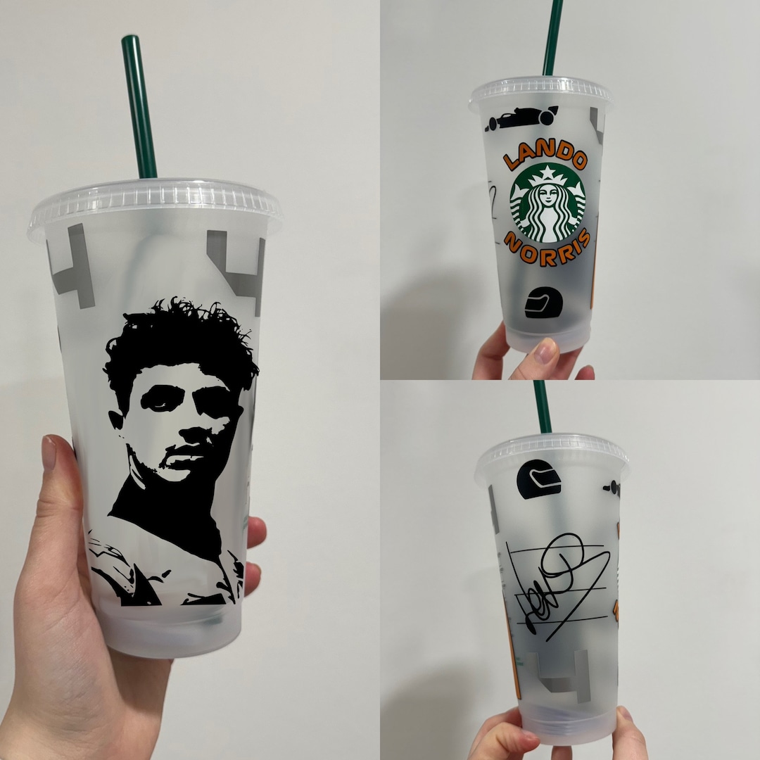 Lando Norris Silhouette Face 2024 Inspired Tumbler - Etsy