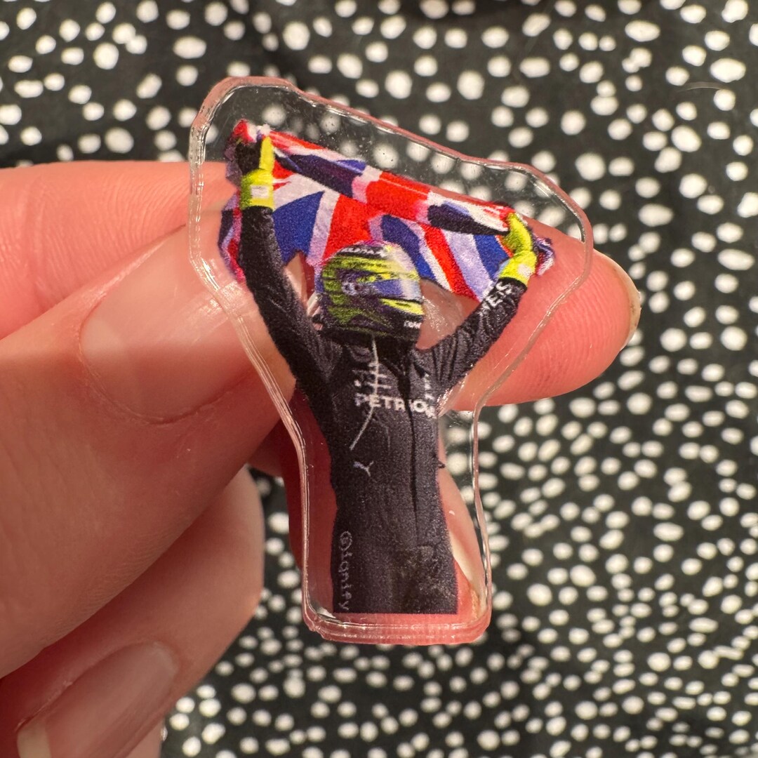 Lewis Hamilton Silverstone Win Helmet Croc Jibbitz - Etsy
