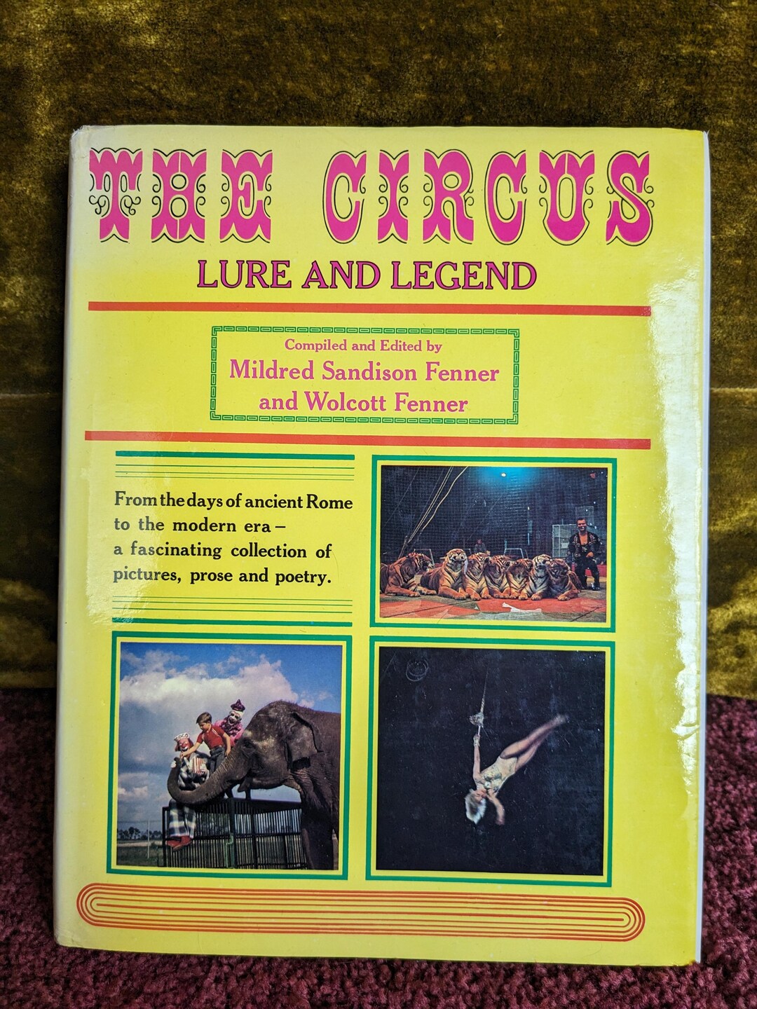 Vintage Circus Book - Etsy
