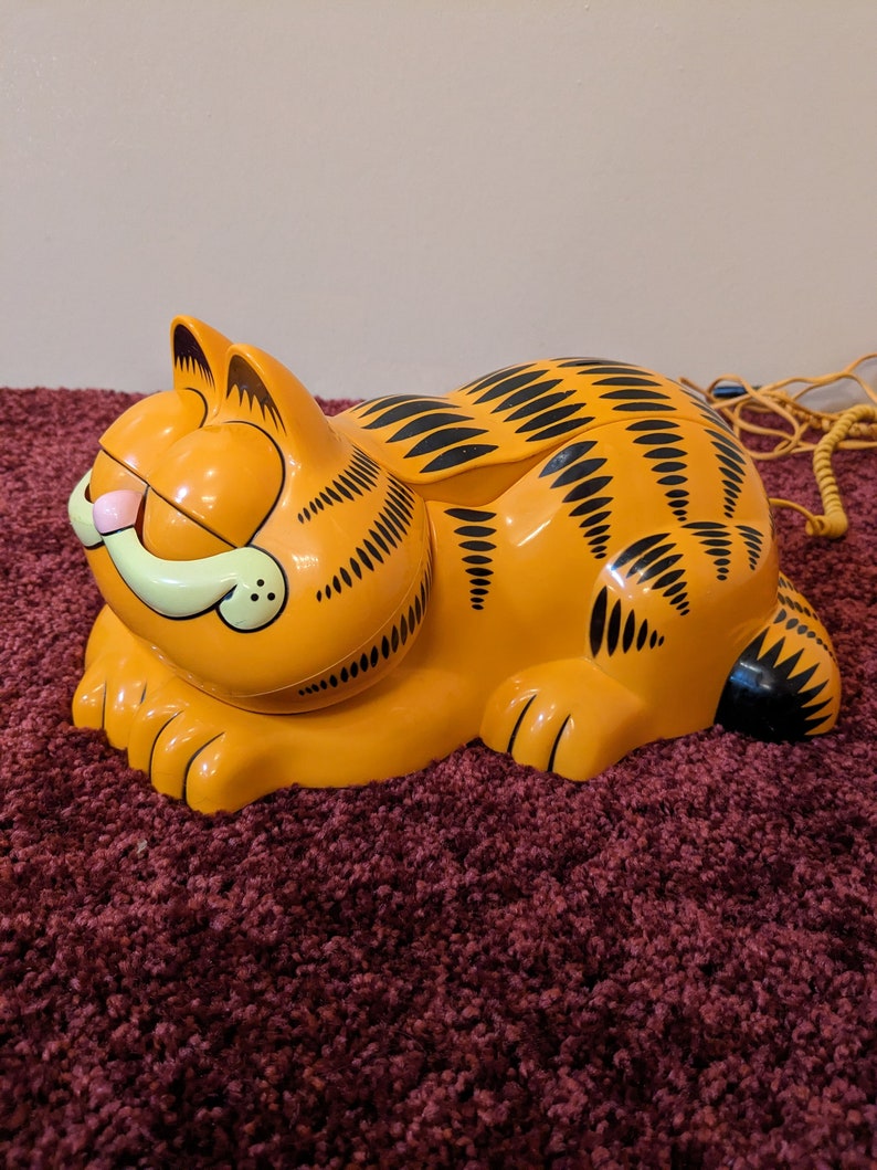 1980's Garfield Phone - Etsy