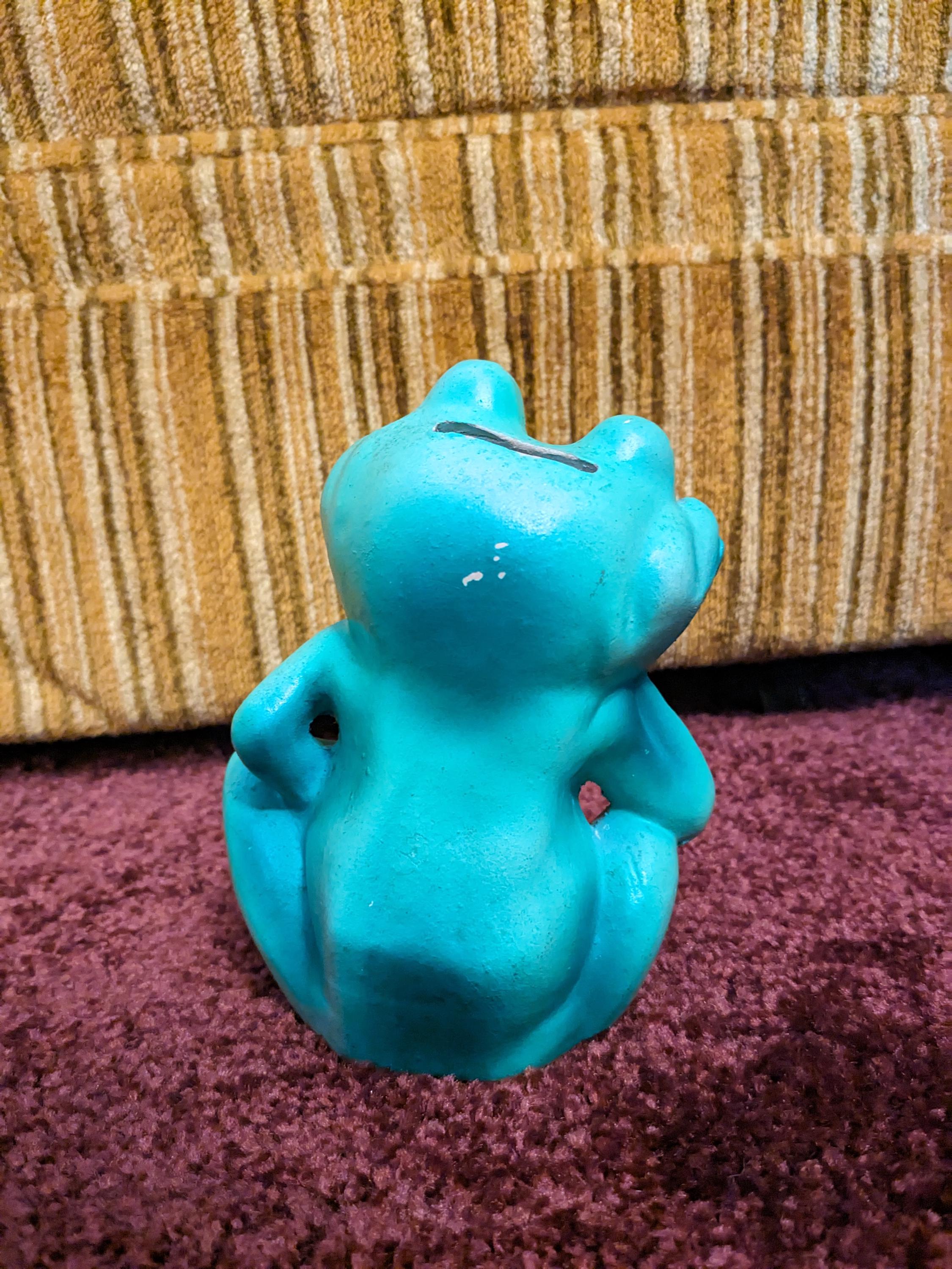 1970's Frog Bank - Etsy