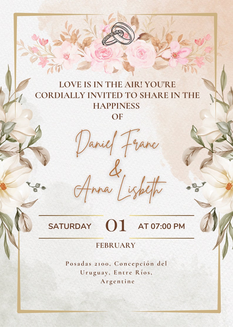 The Perfect Invitation From the Invitation Models for Your Special Day ...
