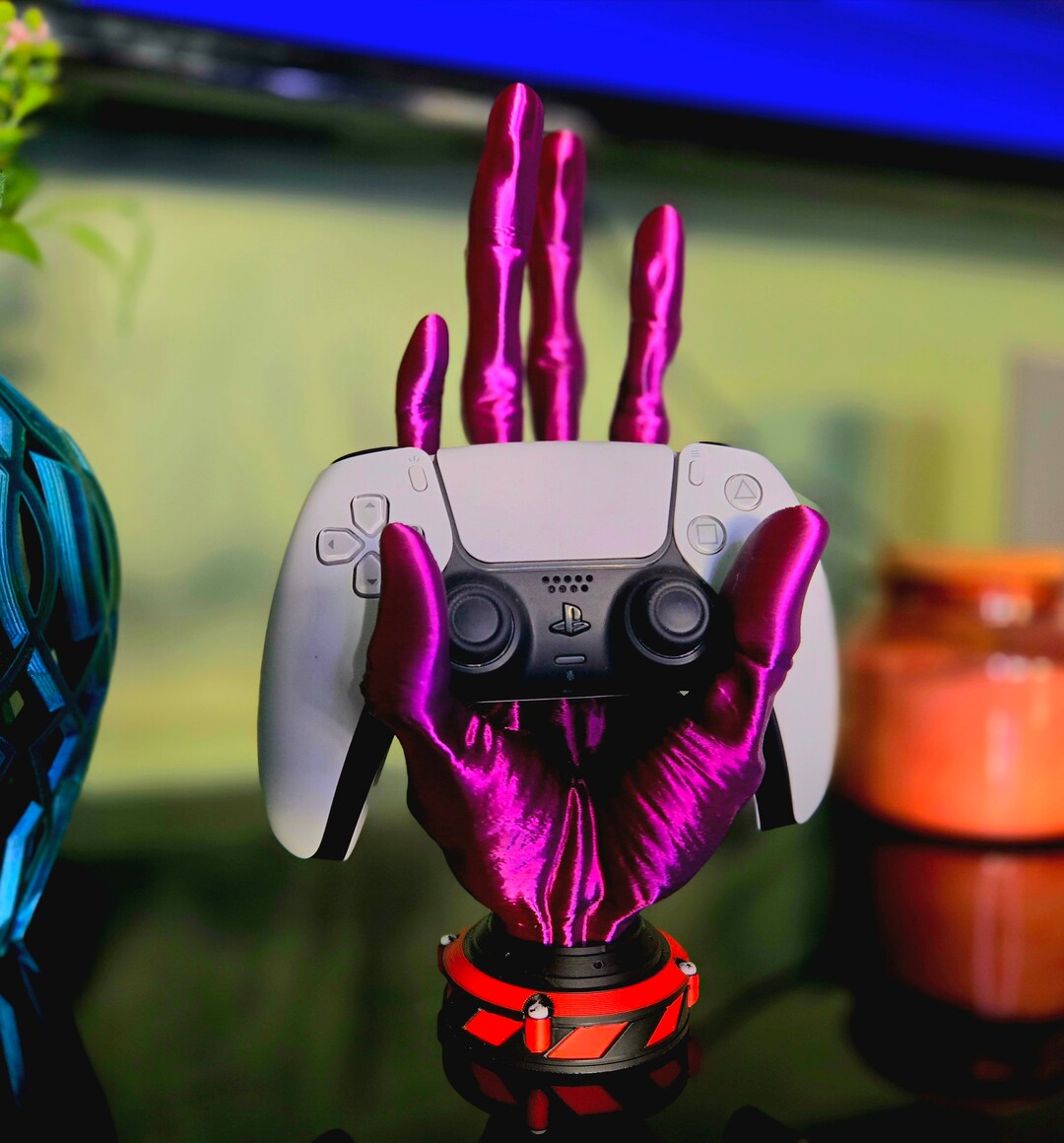 Alien, Hand, Controller Holder, 3d Print, Home Decor, Gamer, Dad Gift ...
