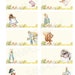 INSTANT DOWNLOAD Peter Rabbit Food Labels Blank Baby Shower Birthday ...