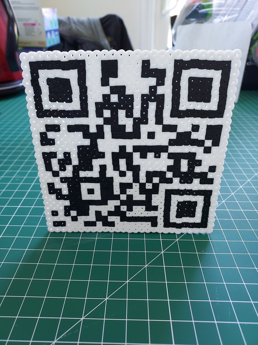 Funny Rick Roll QR Code Bead Art - Etsy