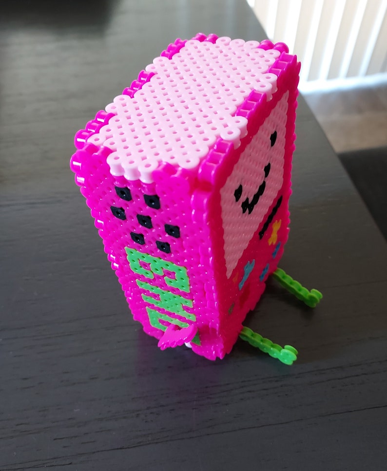 Adventure Time Bemo 3D Perler Bead - Etsy