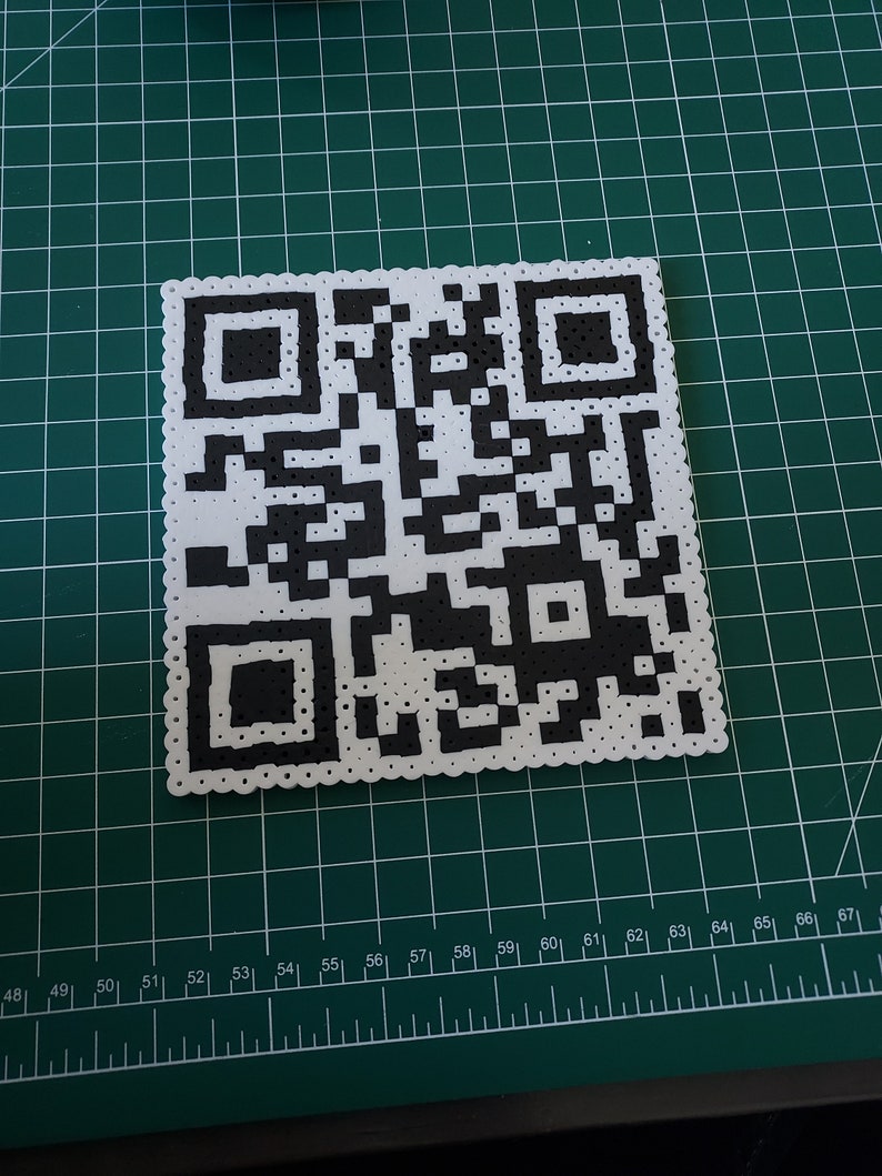 Funny Rick Roll QR Code Bead Art - Etsy