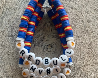 Formula One F1 Team Inspired Handmade Beaded Friendship Bracelets ...