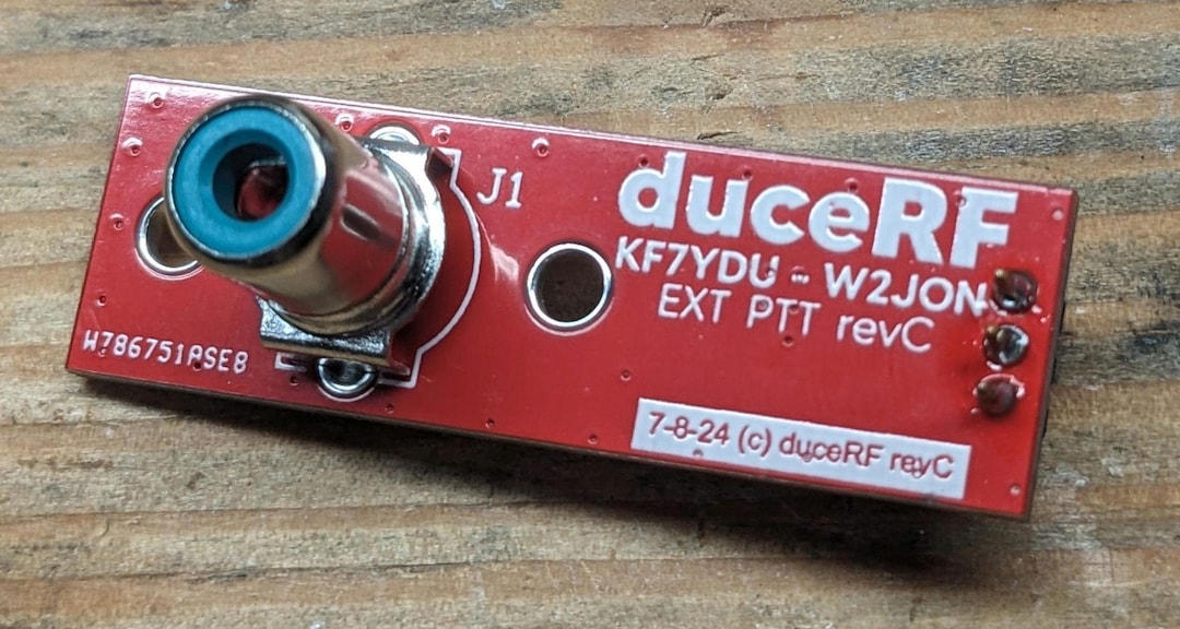 Sbitx QRO External Amplifier Keyer With Wire Jumper (3d Printed Side ...