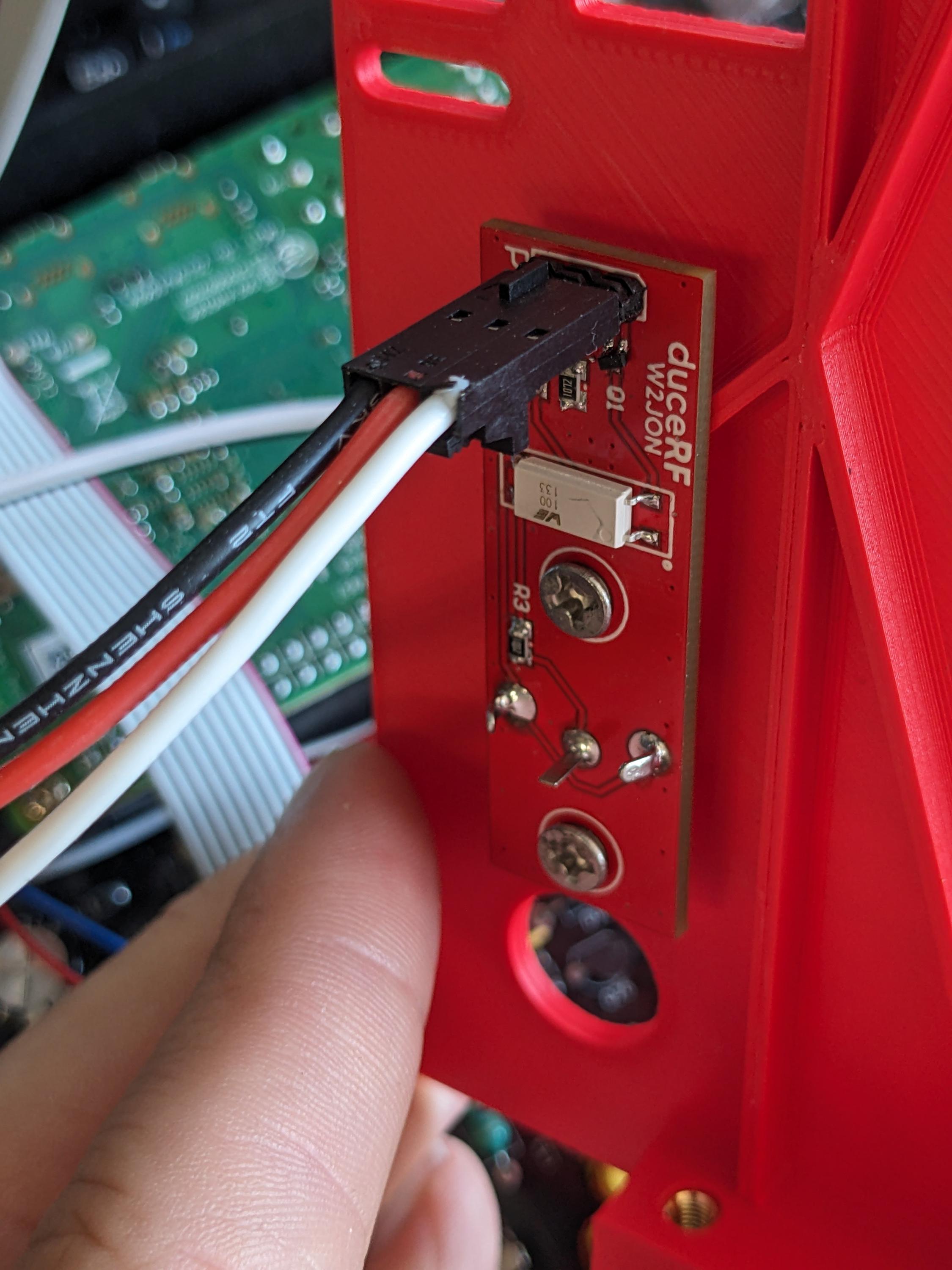 Sbitx QRO External Amplifier Keyer With Wire Jumper (3d Printed Side ...