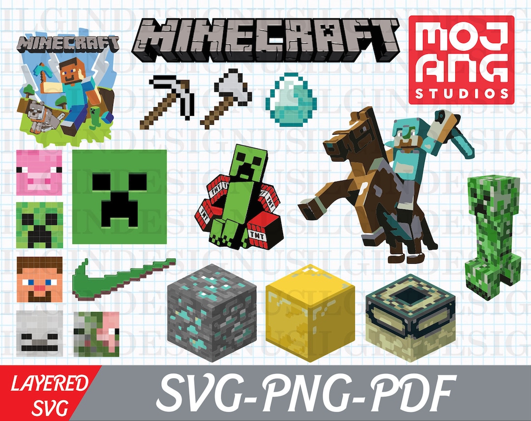 Minecraft Marvels Pack PNG, Minecraft Stickers, Transparent PNG Pixel ...