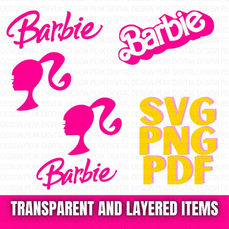 Barbie Svg - Etsy