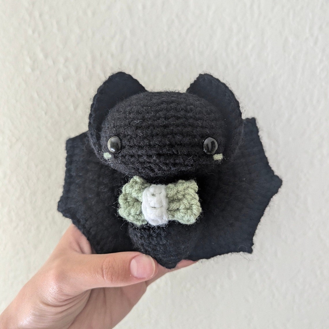 Baby Bat Crochet Plushie Hanging Bat Plushie Bat Amigurumi - Etsy