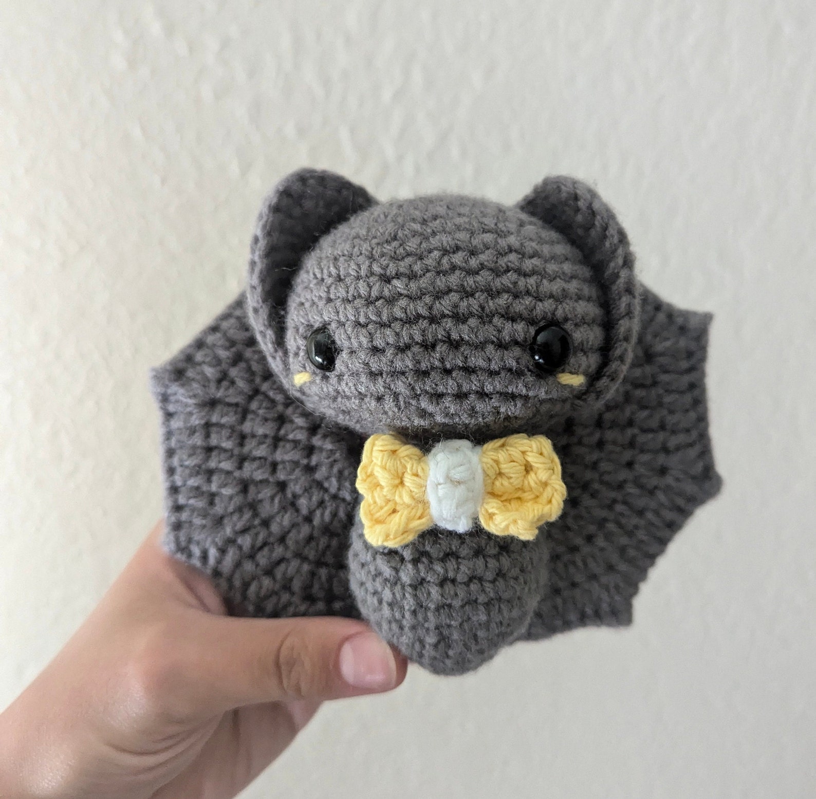 Baby Bat Crochet Plushie Hanging Bat Plushie Bat Amigurumi - Etsy
