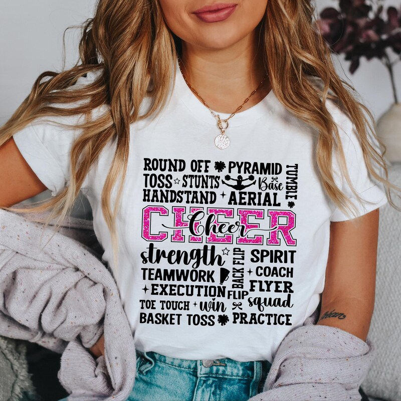 Cheerleading Shirts - Etsy