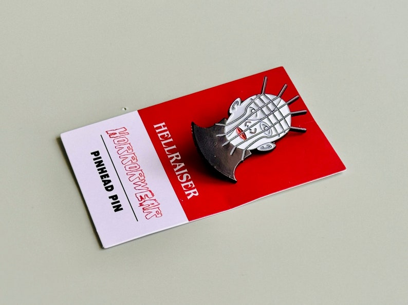 Hellraiser Pinhead Pin for Horror Lovers - Etsy