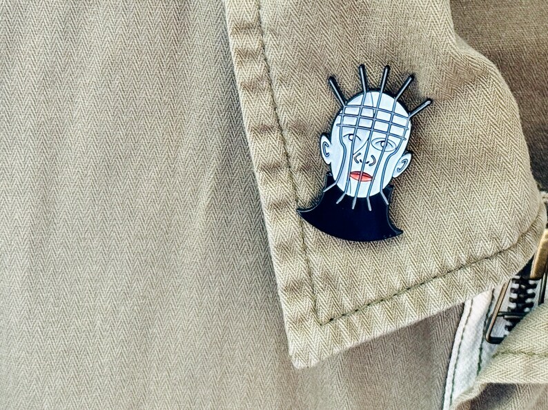 Hellraiser Pinhead Pin for Horror Lovers - Etsy