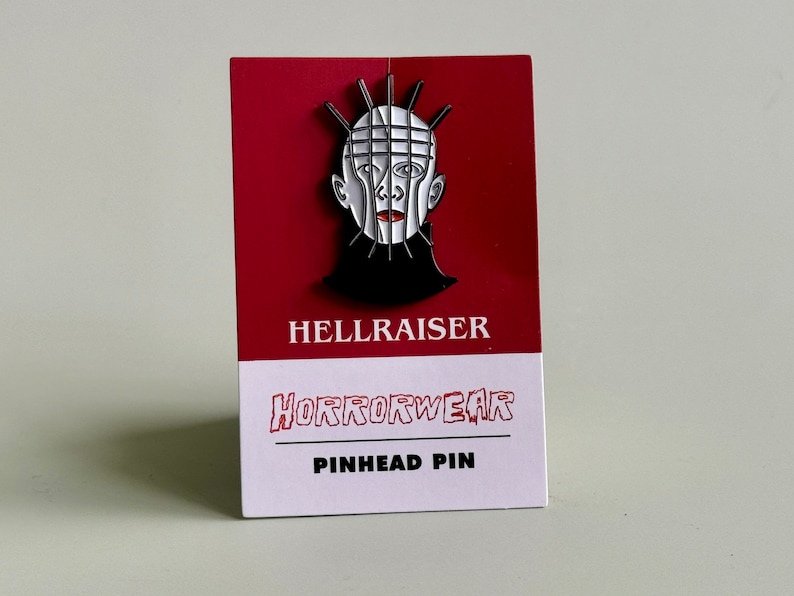 Hellraiser Pinhead Pin for Horror Lovers - Etsy