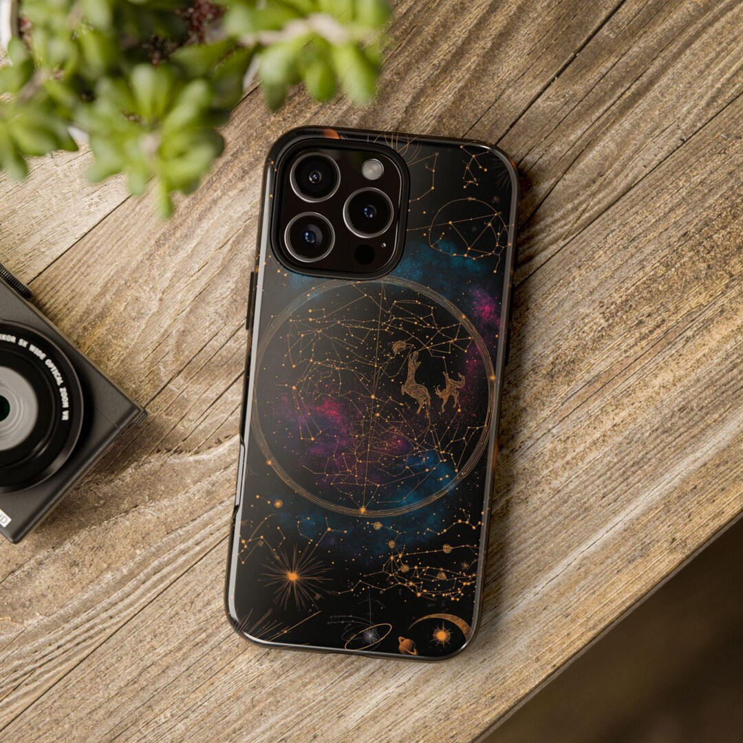 Zodiac Celestial Constellation ,tough Phone Case Fit for iPhone 16,15 ...