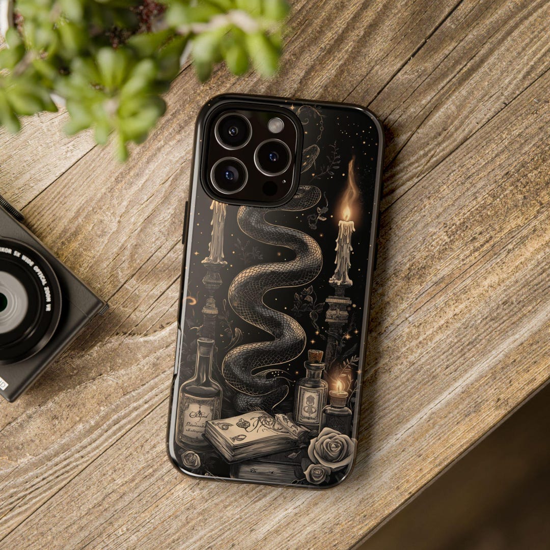 Vintage Gothic Snake Phone Case: Witchy Iphone, Samsung, Pixel - Etsy