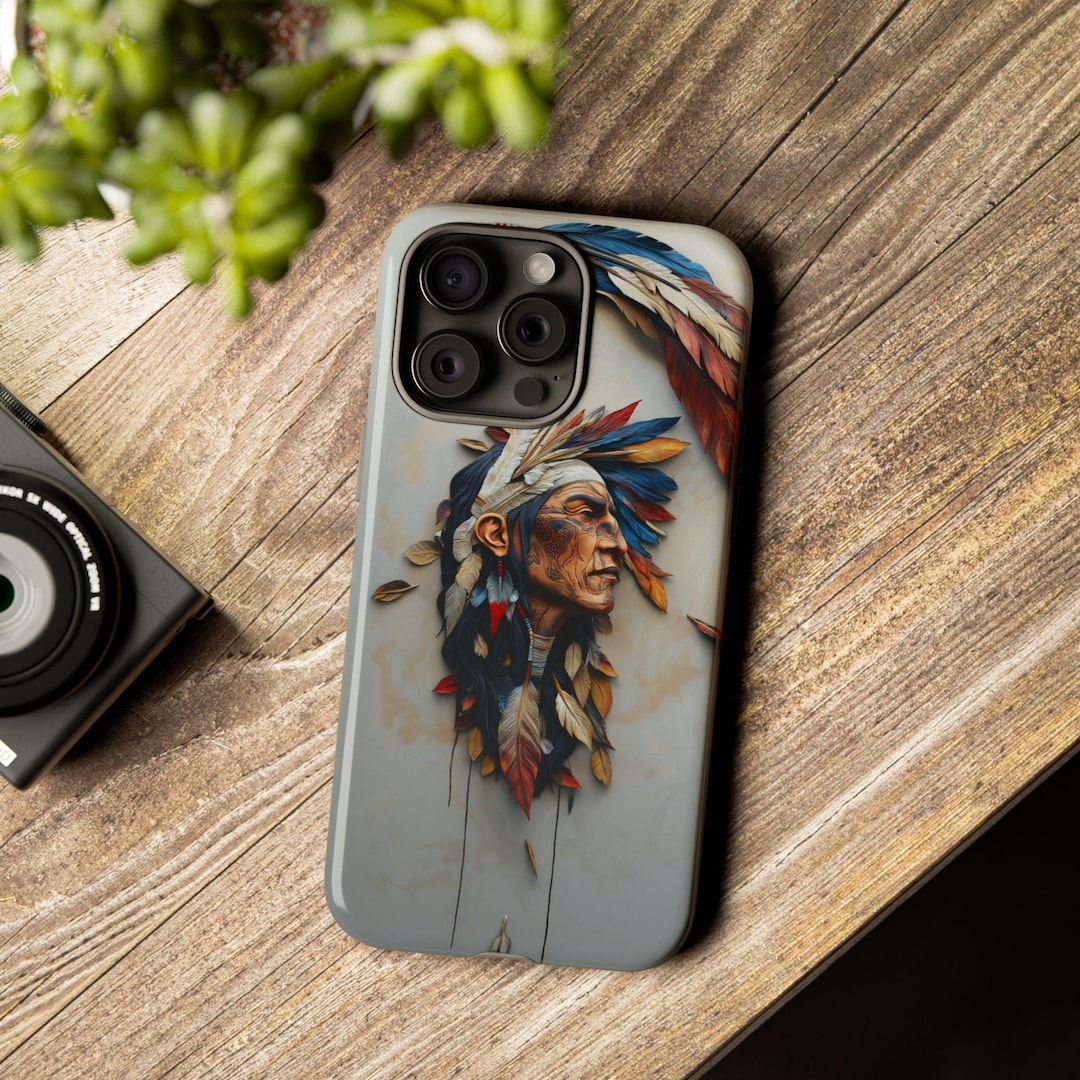 Native American Art Phone Case: Tough Protective Cover - Etsy