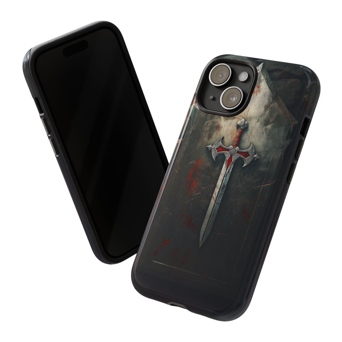 Knights Templar Sword Tough Phone Case: Iphone, Samsung, Pixel - Etsy