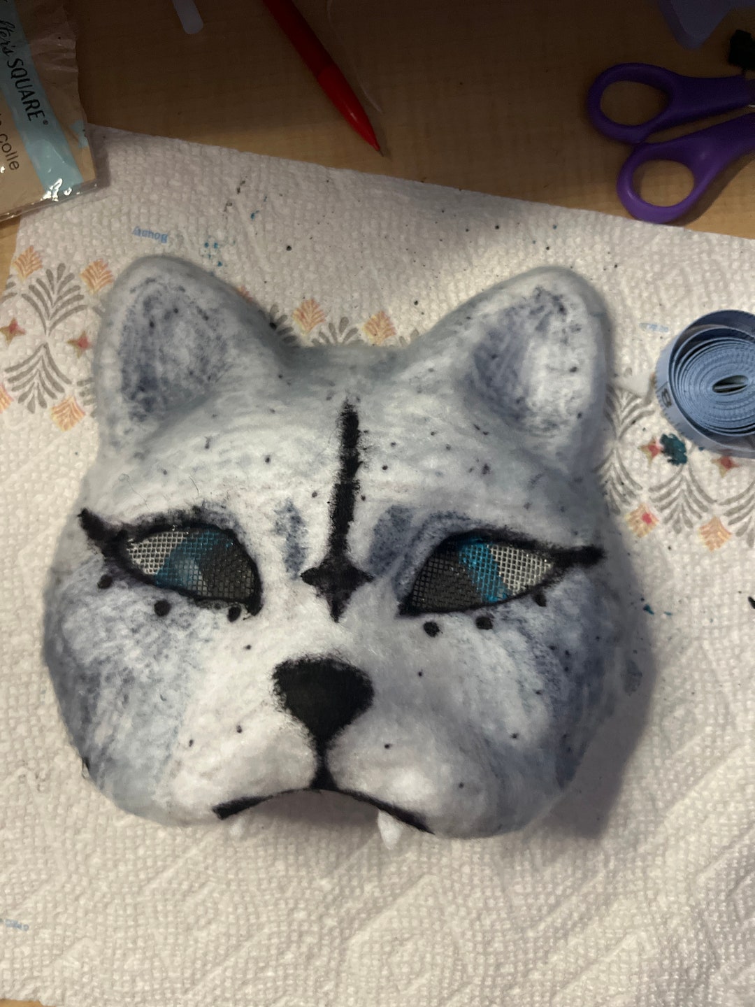 Polar Bear Theriotype Mask - Etsy