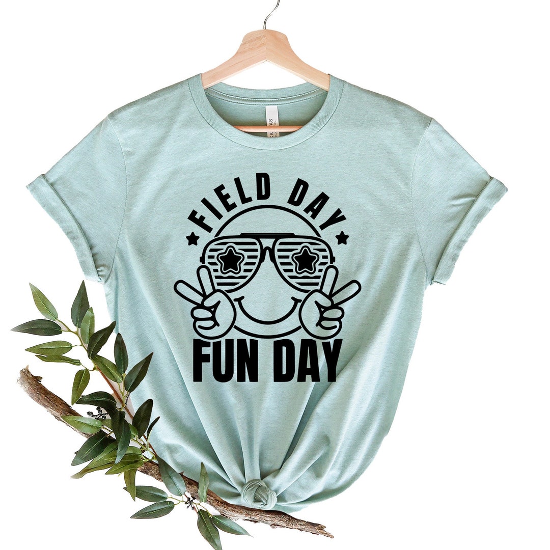 Field Day Fun Day Shirt, Teacher Summer Shirt, Schools Field Day Tee ...