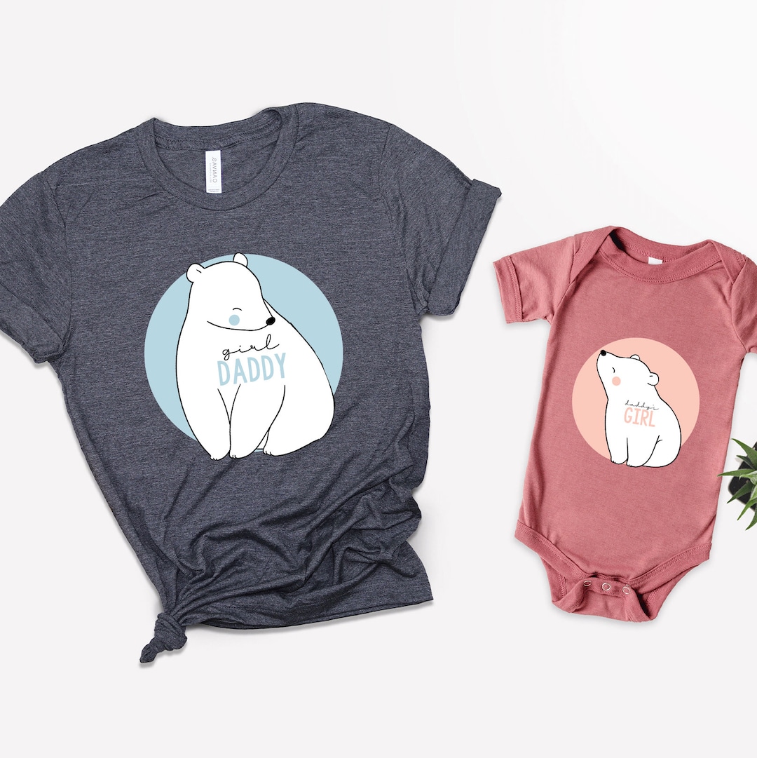 Girl Daddy & Daddy's Girl Shirt, Father's Day Gift, Matching Daddy and ...