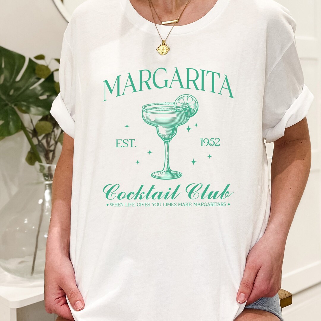 Margarita Cocktail Club Shirt, Social Club Comfort Colors T-shirt ...