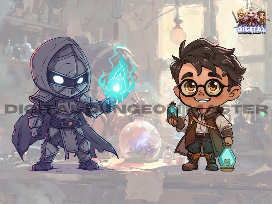 Dnd Artificer Character Token Bundle - Artificers 1 - 20 Clip Art ...