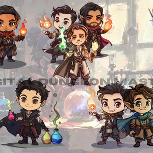 Dnd Artificer Character Token Bundle Artificers 1 20 Clip Art Designs ...