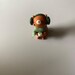 Cute Clay Cat Desk Friend Holding Matcha Latte - Etsy