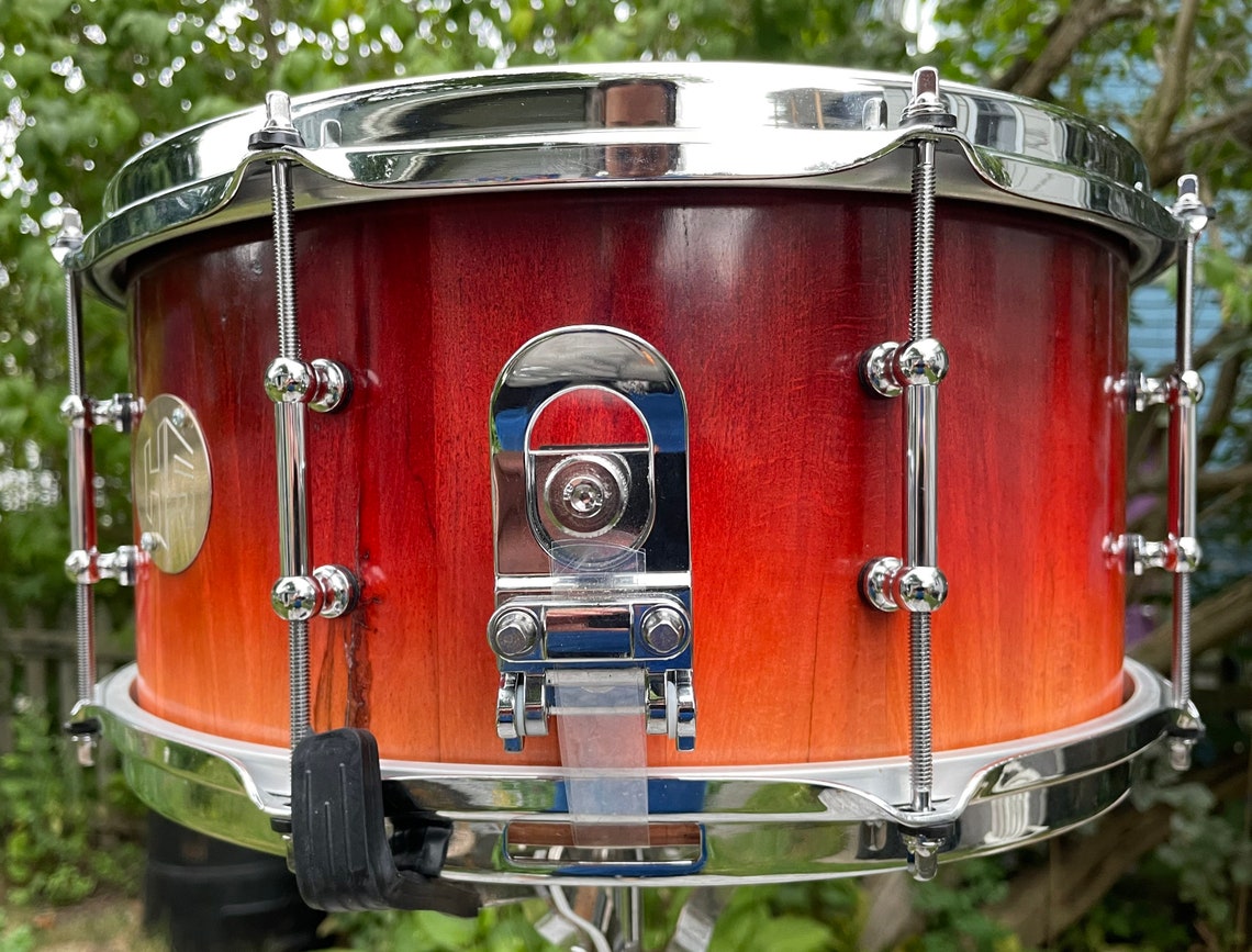 Beech Snare Drum, Stave Snare Drum, Solid Wood Snare, 8 Lug Snare. - Etsy