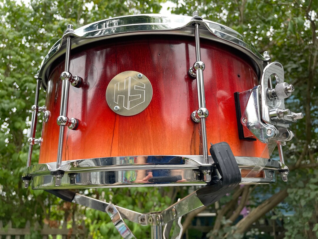 Beech Snare Drum, Stave Snare Drum, Solid Wood Snare, 8 Lug Snare. - Etsy