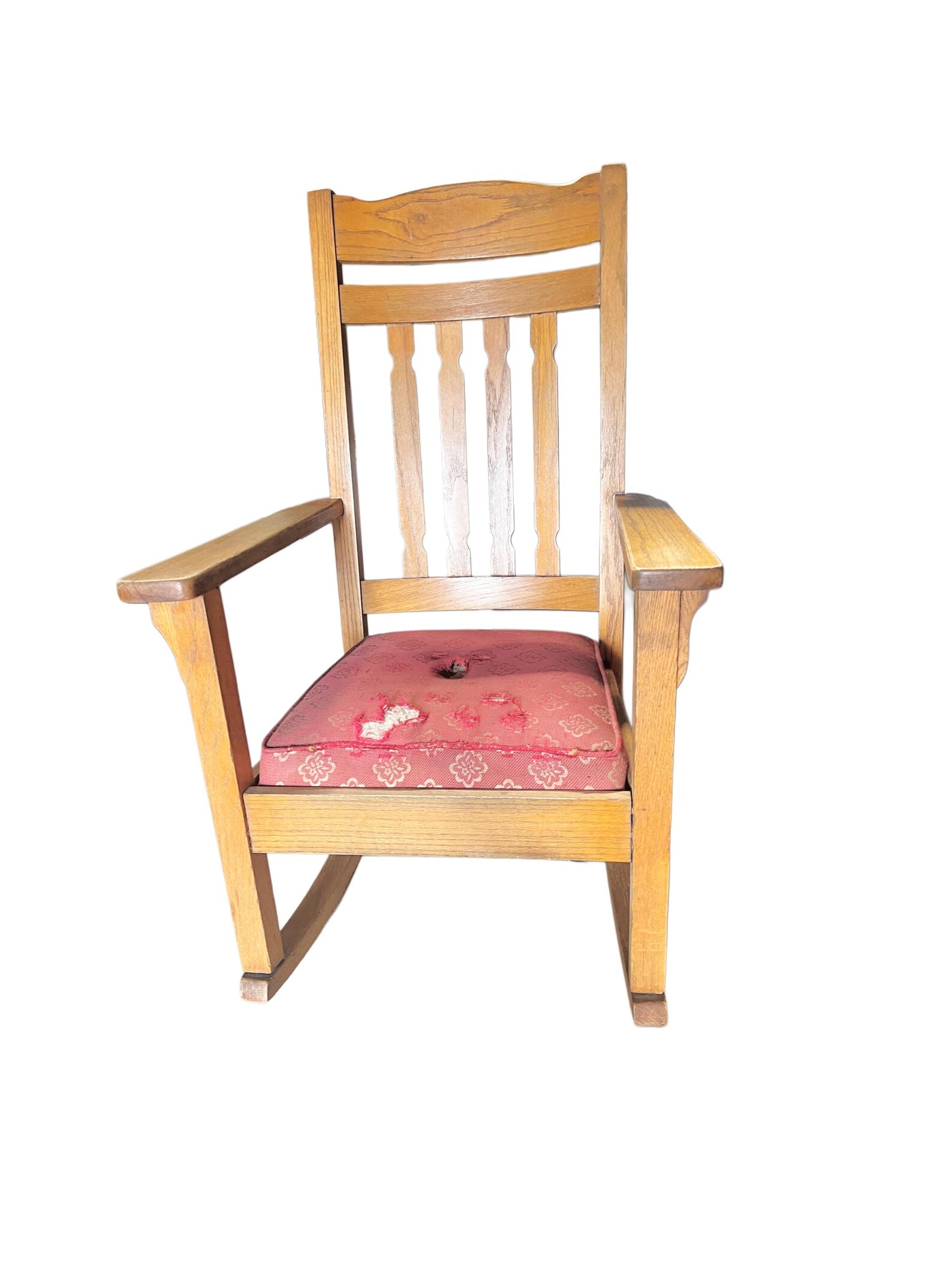 RARE Antique Mission Style Chair in Good Condition With Original ...