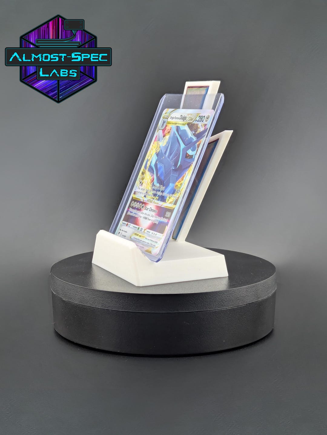 Lightning Bolt Card Stand, 3D Printed Display for Trading & Collector ...