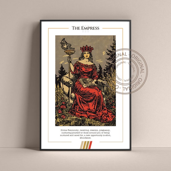 Tarot Card Posters - Etsy