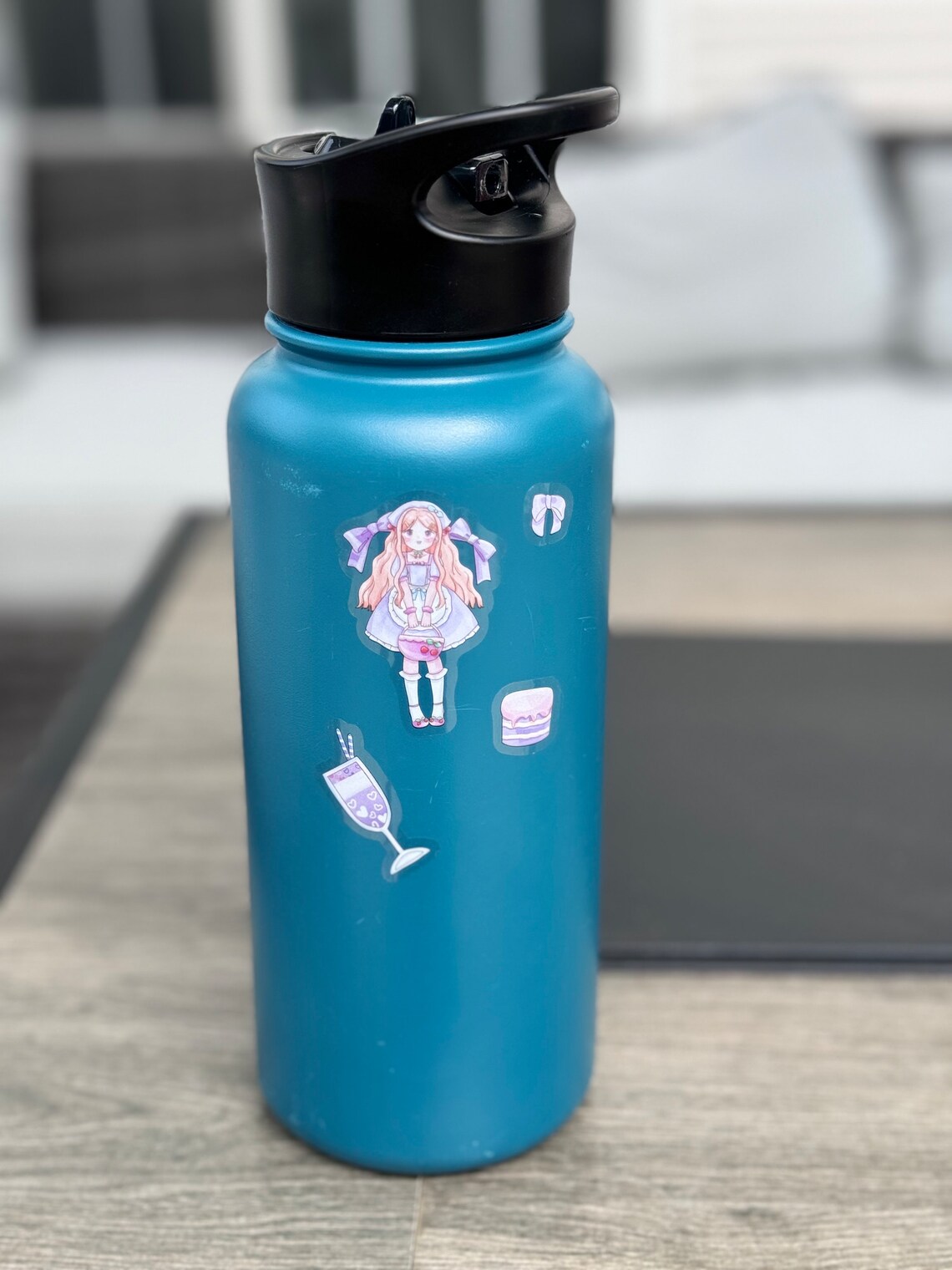 Variety Kawaii Sticker Pack Cute Anime Girls, Bunnies, Food ...