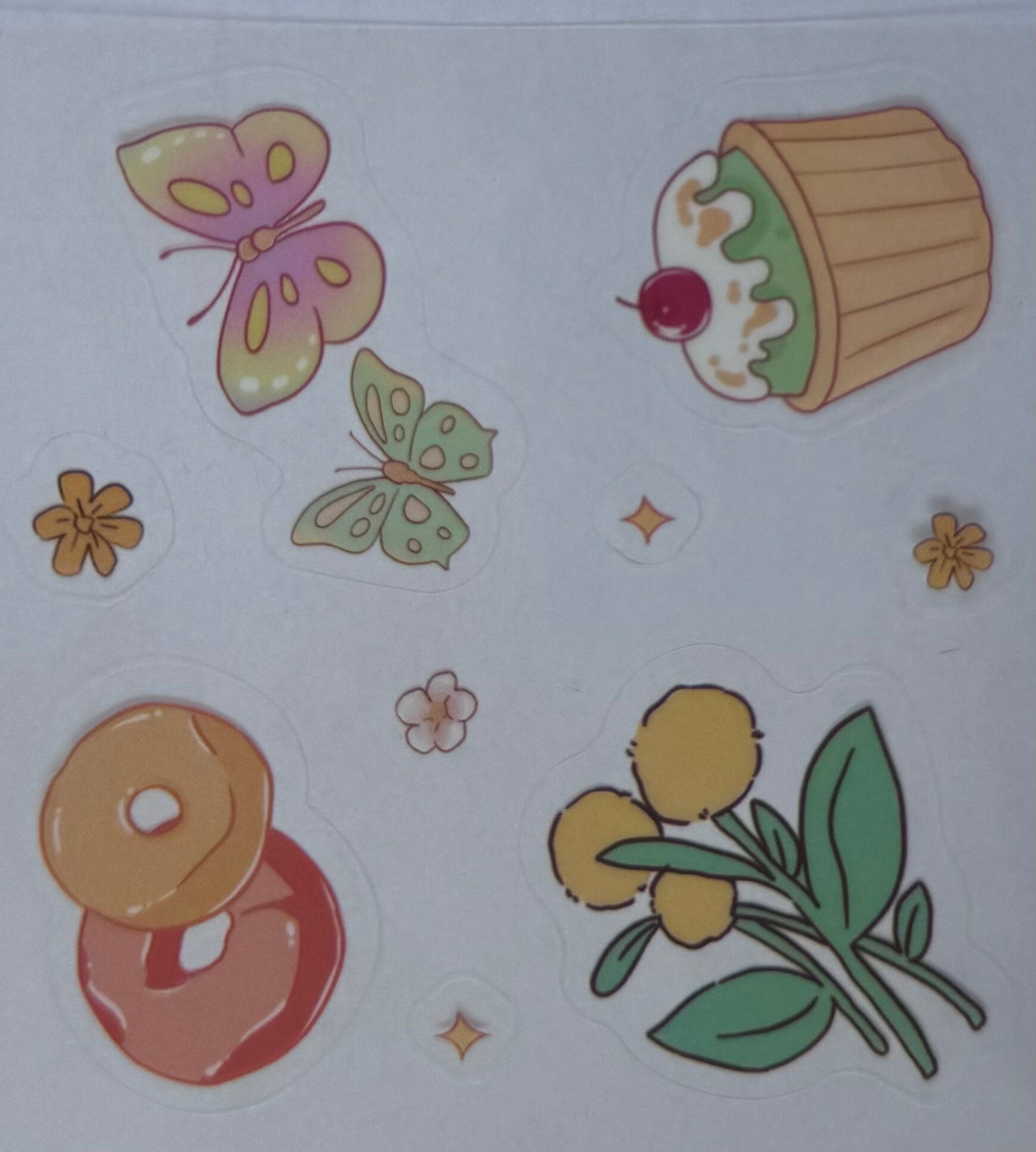 Variety Kawaii Sticker Pack Cute Anime Girls, Bunnies, Food ...